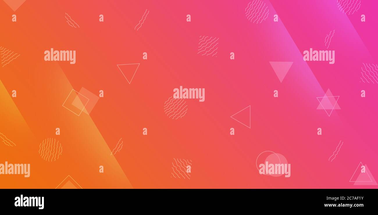 Multi color sci-fi neon light illustration background with copy space ...