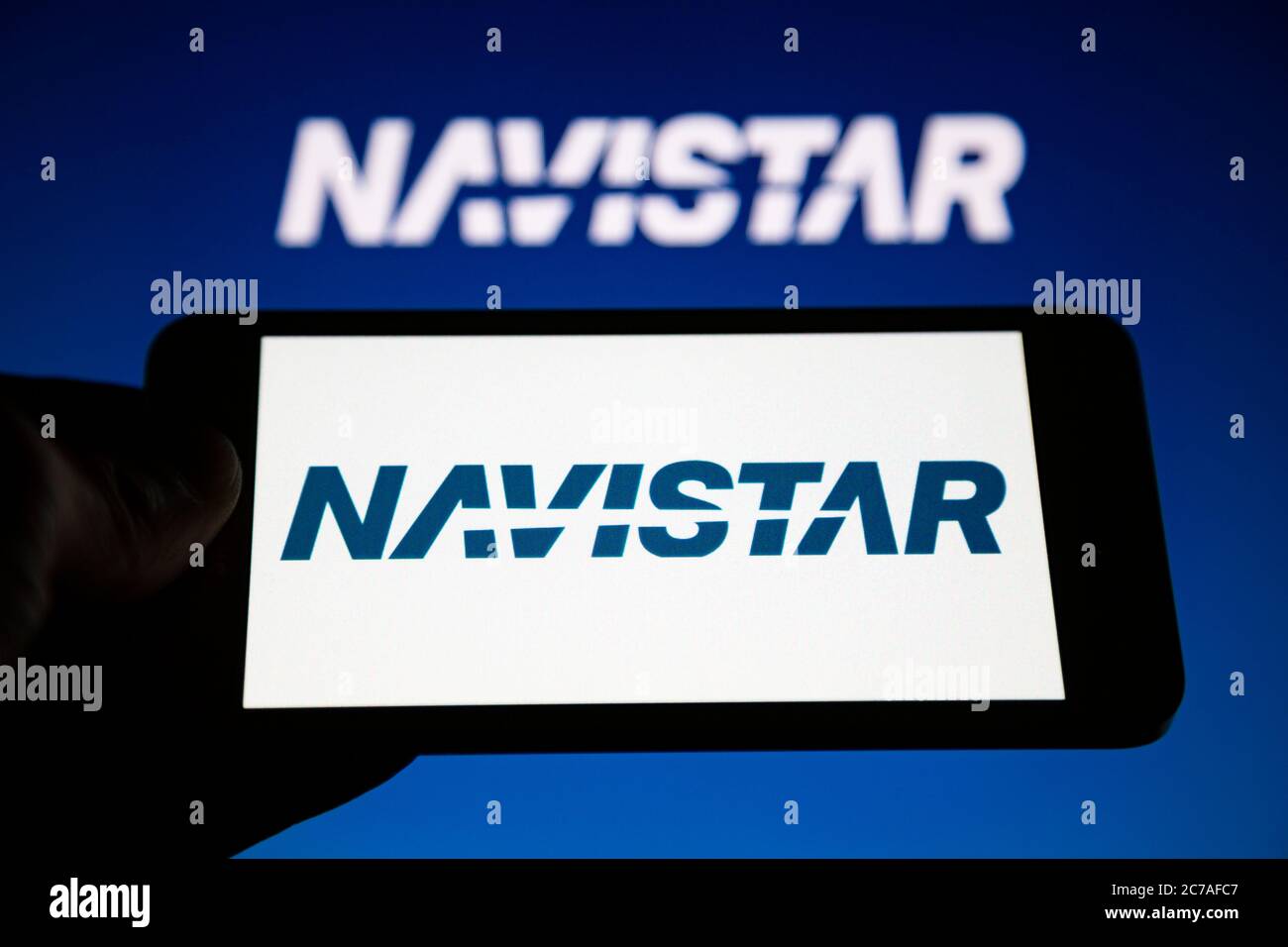 Navistar international logo hi-res stock photography and images - Alamy