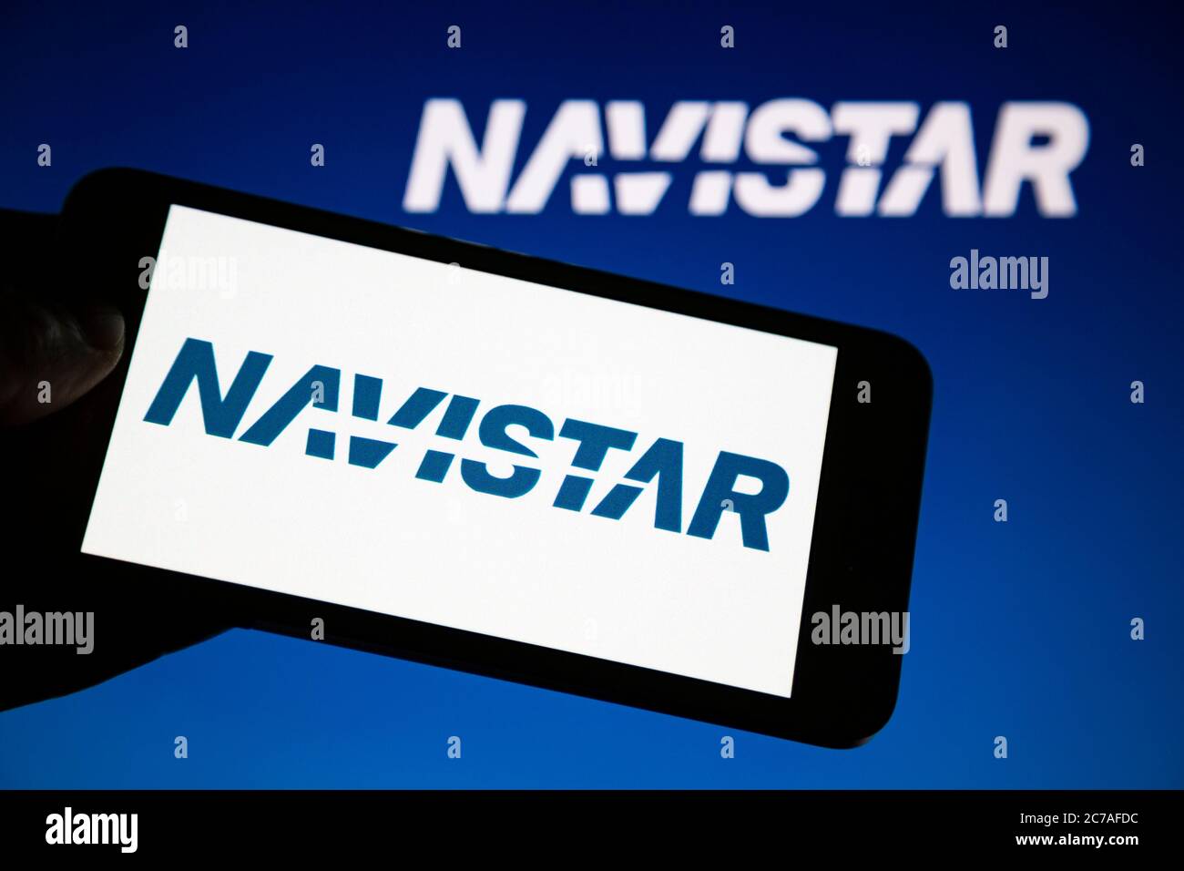 Navistar international logo hi-res stock photography and images - Alamy