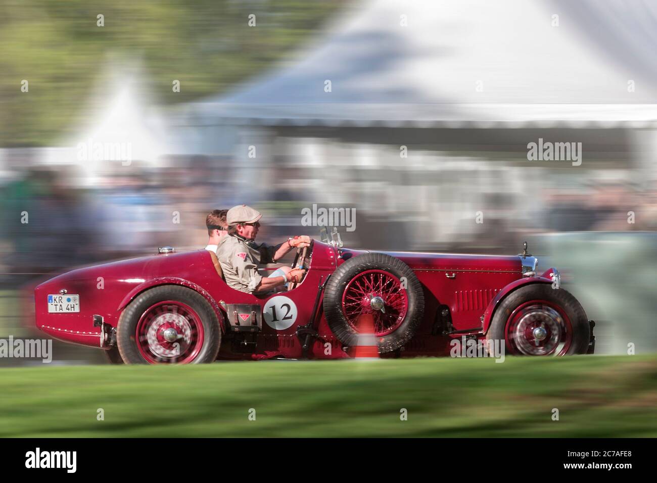 Alvis Special racing at Vintage Race Days, Rastede / Germany Stock ...