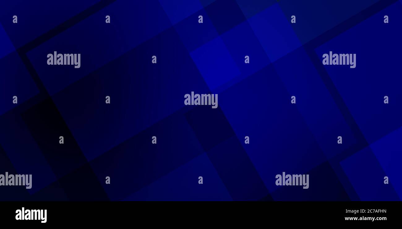 Dark and light blue box gradient illustration background with copy ...