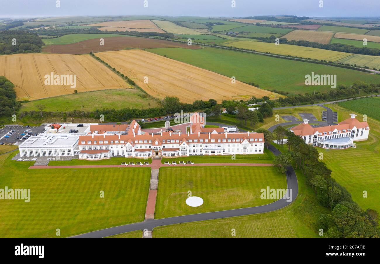 Scottish Golf Course Aerial View High Resolution Stock Photography and ...