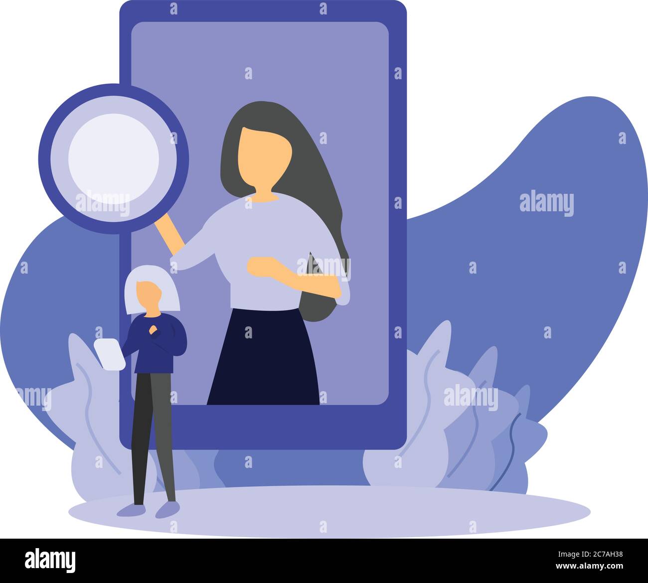 Education presentation background technology Stock Vector Images - Alamy