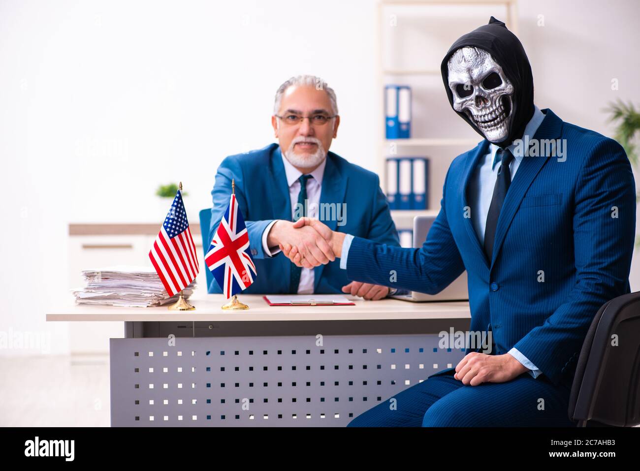 Satanic deal hi-res stock photography and images - Alamy