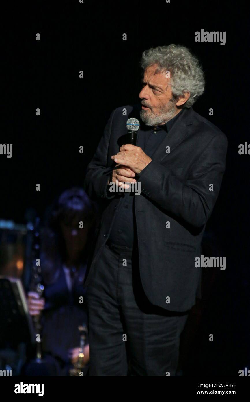 Roma, Italy. 15th July, 2020. Maestro Nicola Piovani in concert with ...