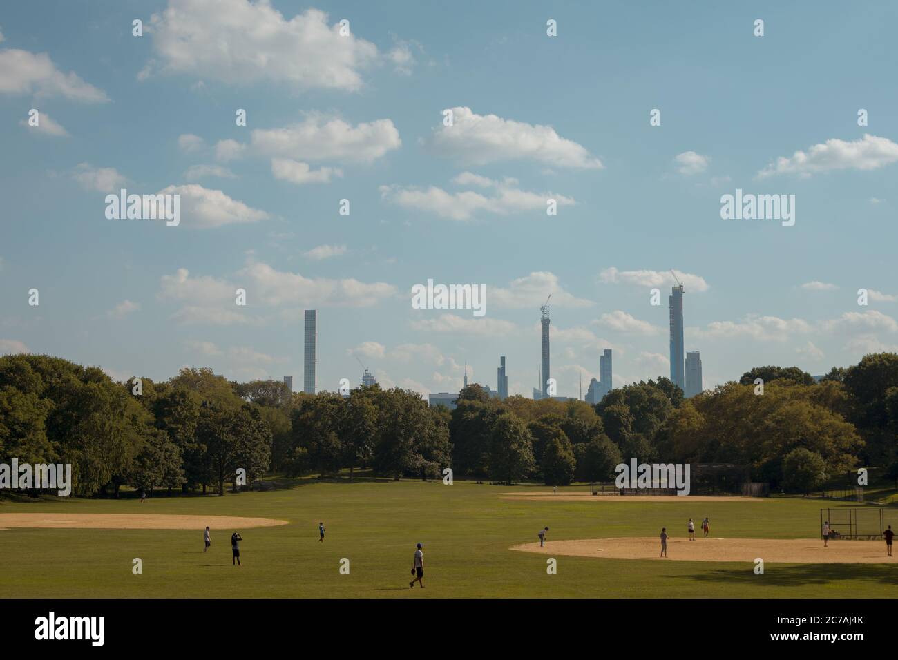 New york baseball central park hi-res stock photography and images - Alamy