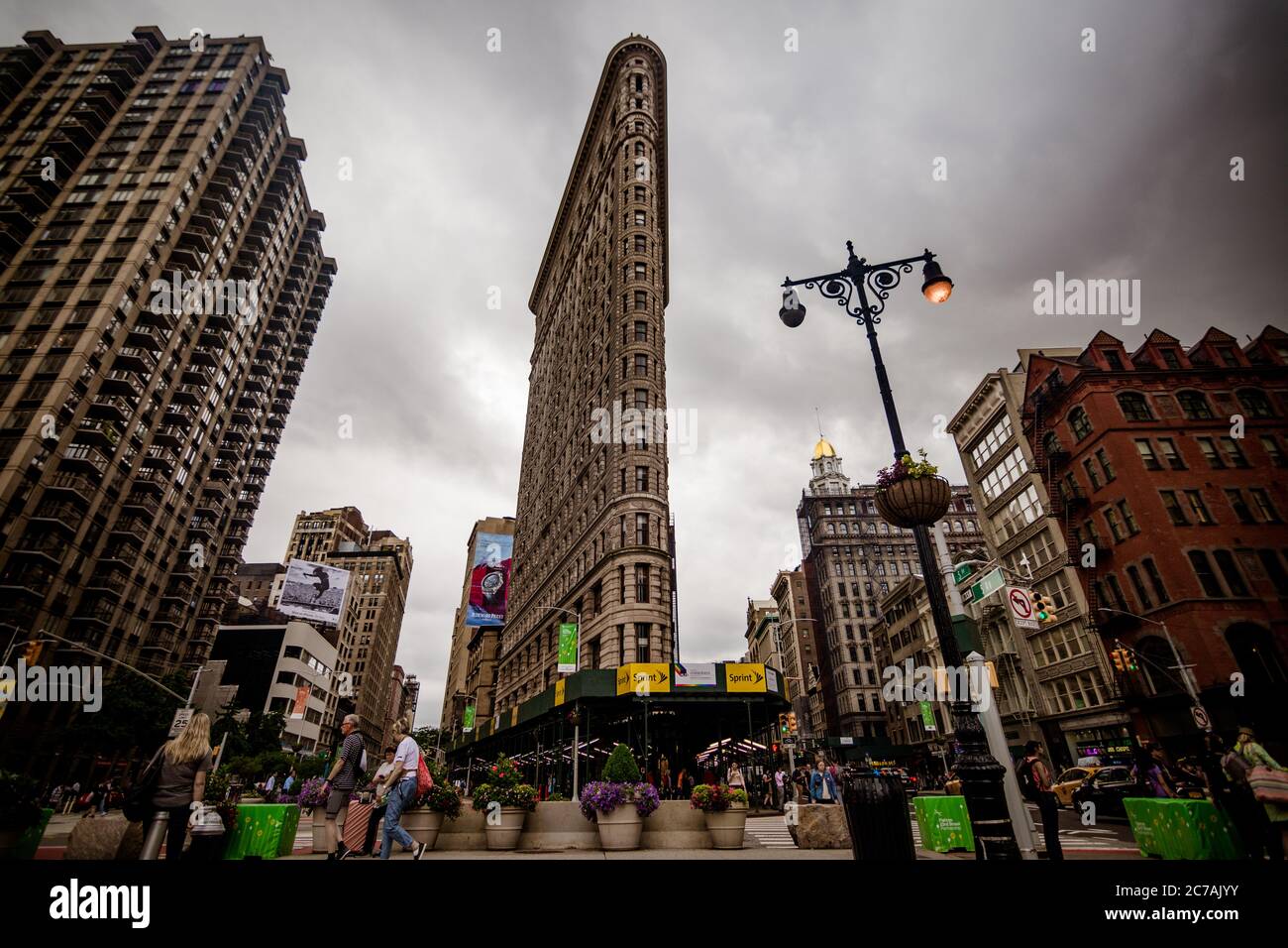 New york city flatiron building flat iron hi-res stock photography and ...