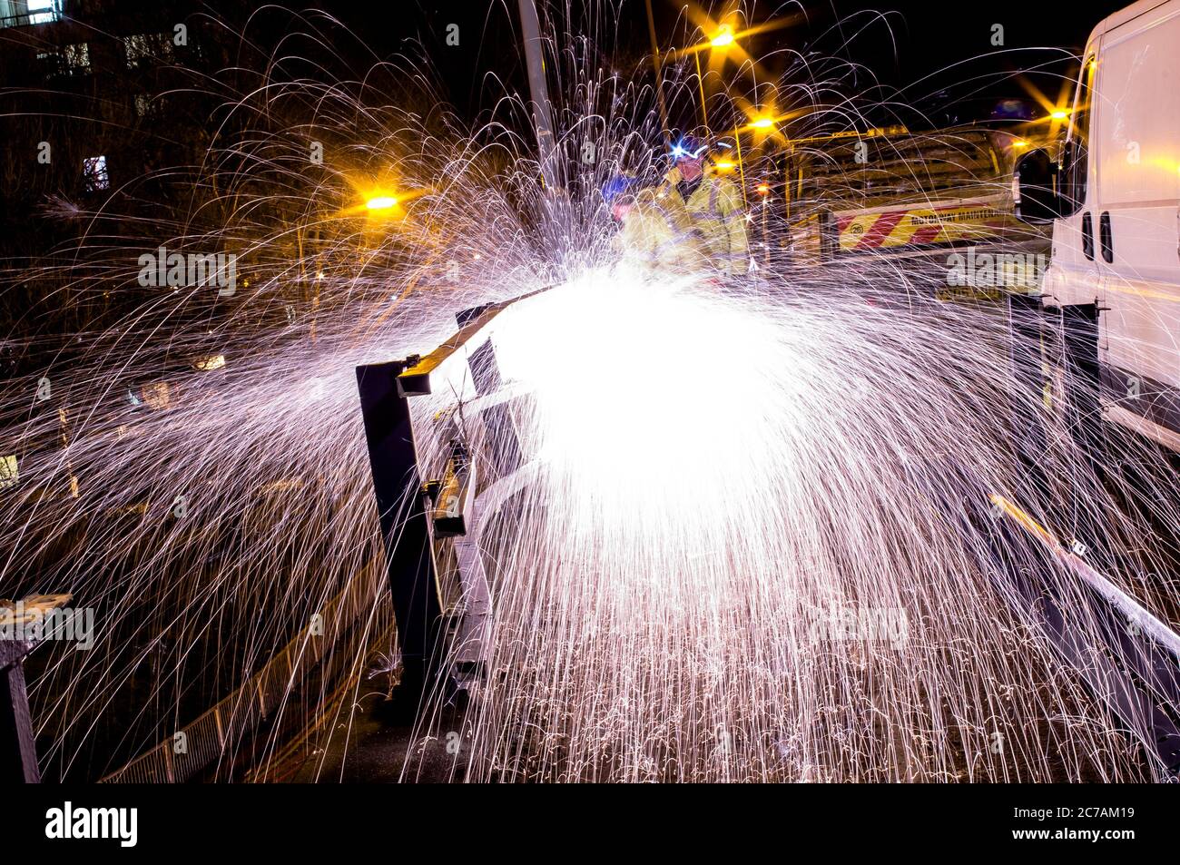 Night shift worker hi-res stock photography and images - Alamy