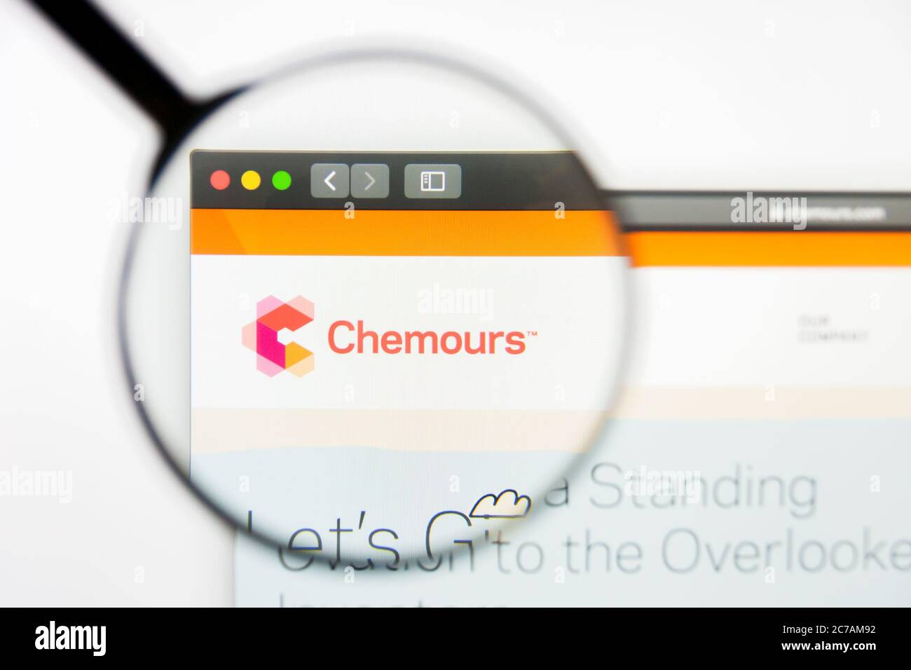 Los Angeles, California, USA - 10 March 2019: Illustrative Editorial ...