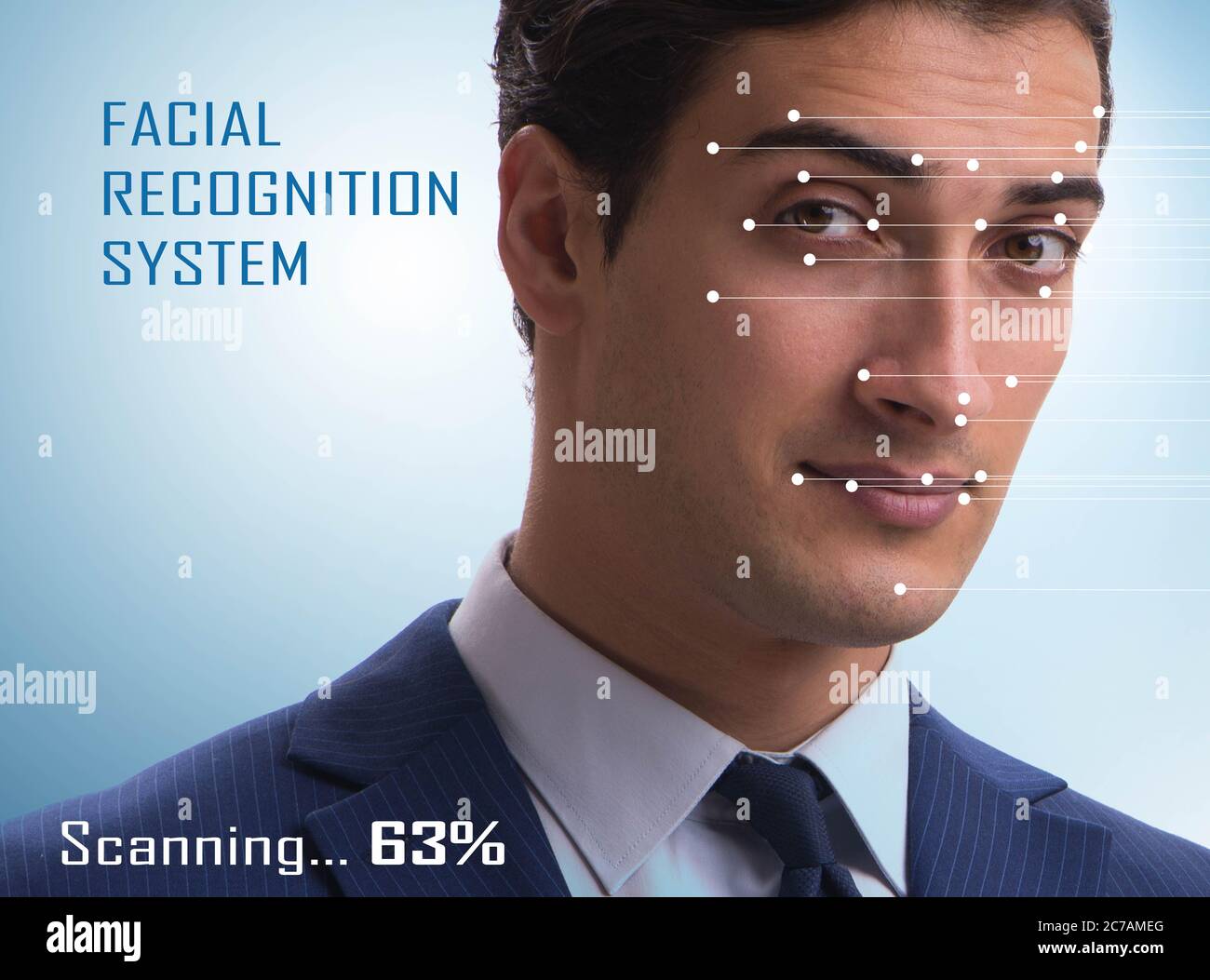 The concept of face recognition software and hardware Stock Photo - Alamy