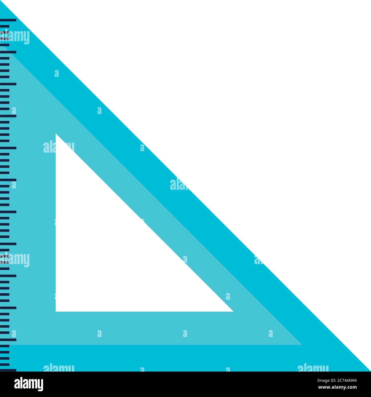 Isolated ruler instrument vector design Stock Vector Image & Art - Alamy