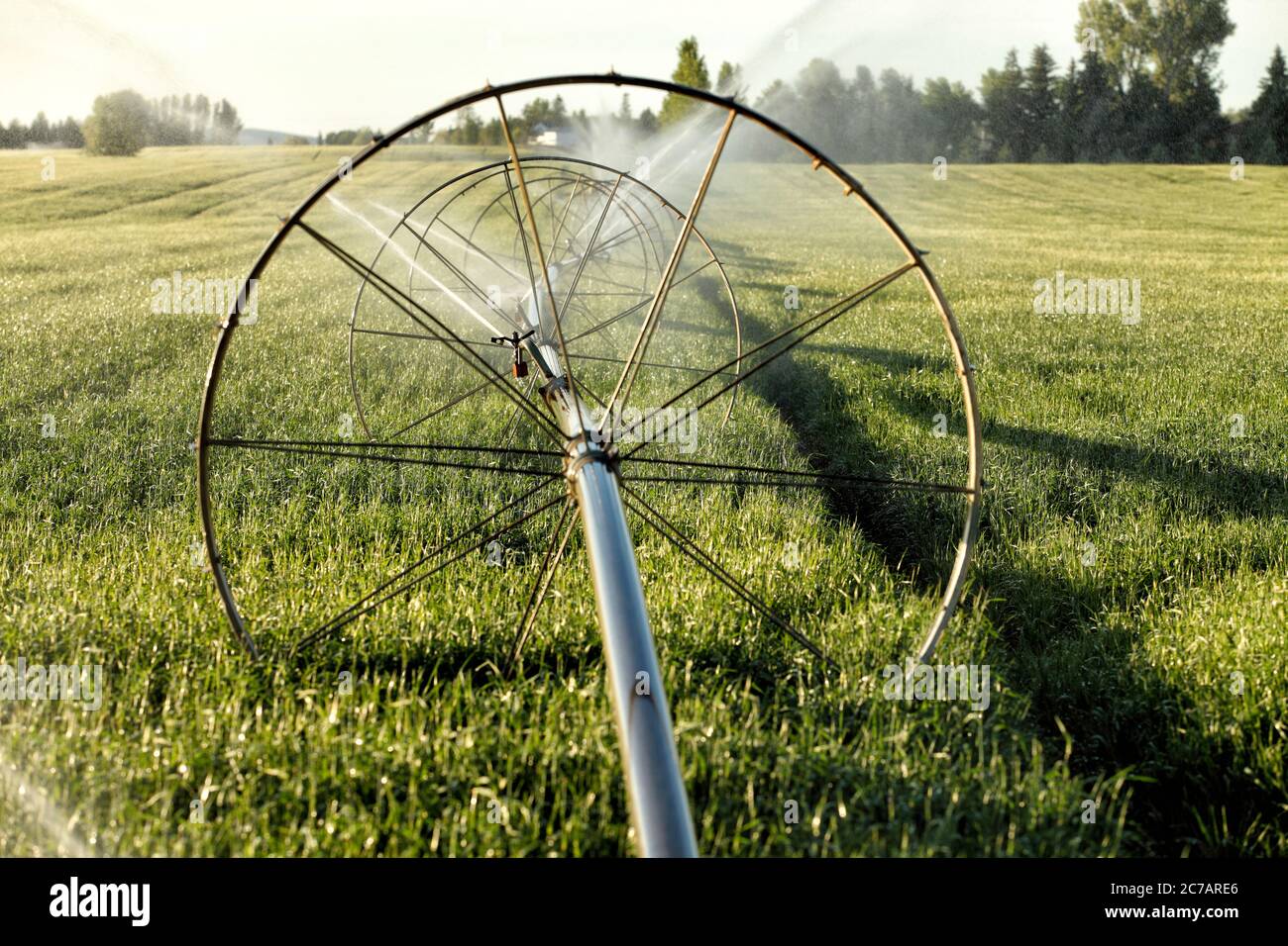 Sprinkler Wheel Line High Resolution Stock Photography and Images - Alamy