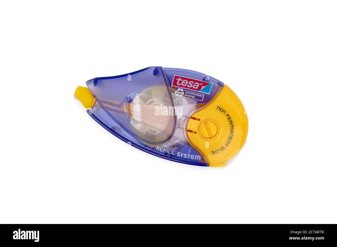 WETZLAR, GERMANY 2020-06-15: tesa non permanent glue Refill System over ...