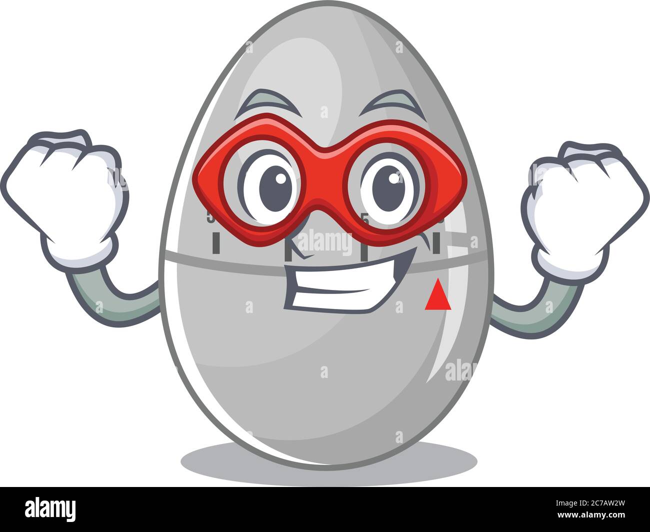 Cartoon illustration egg super hero hi-res stock photography and images ...