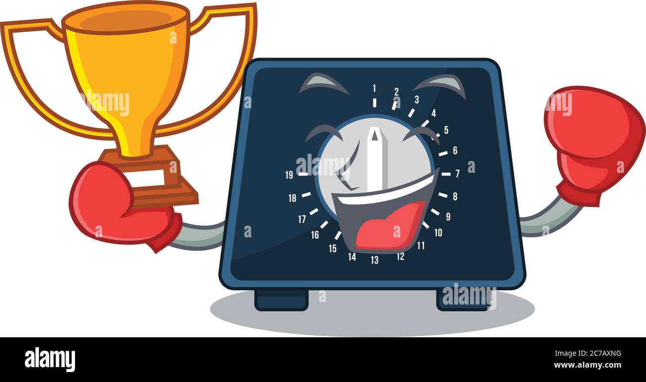 Boxing timekeeping Stock Vector Images - Alamy