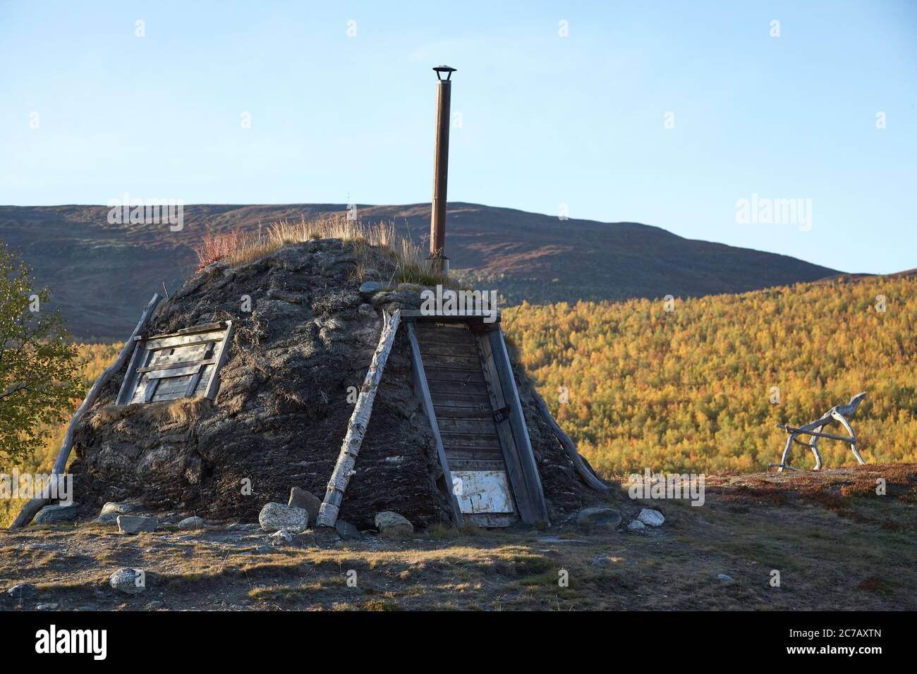 Sami hut hi-res stock photography and images - Alamy