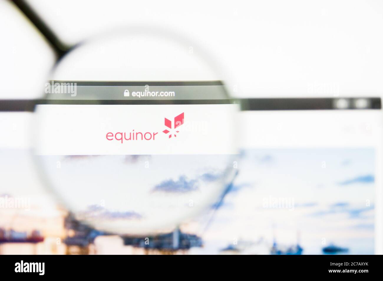 Los Angeles, California, USA - 25 March 2019: Illustrative Editorial of ...