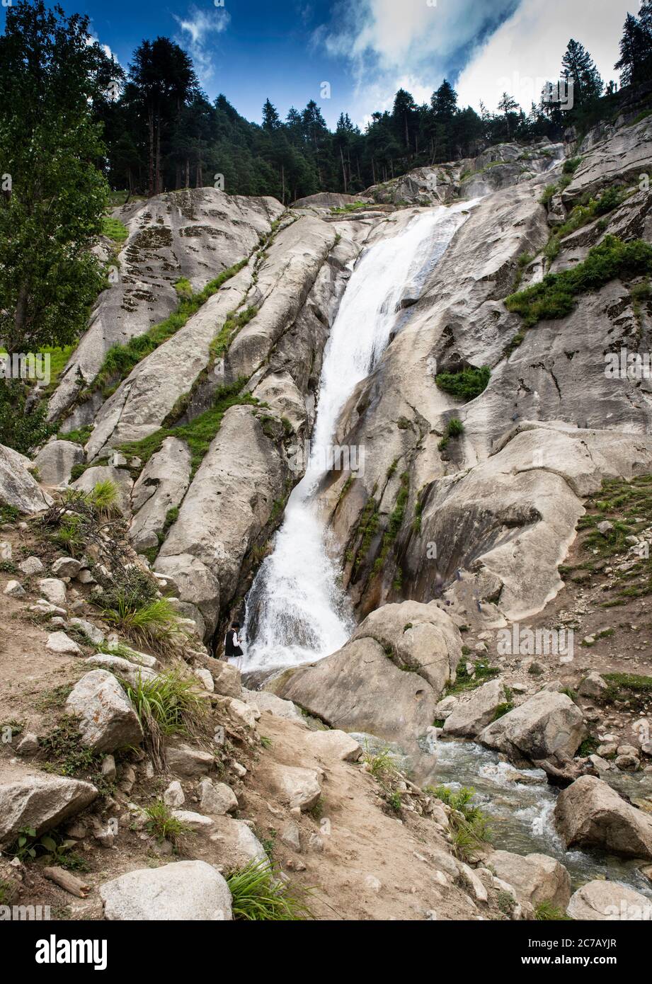 Photo of hydrology inside the green valley nature view with copy space ...