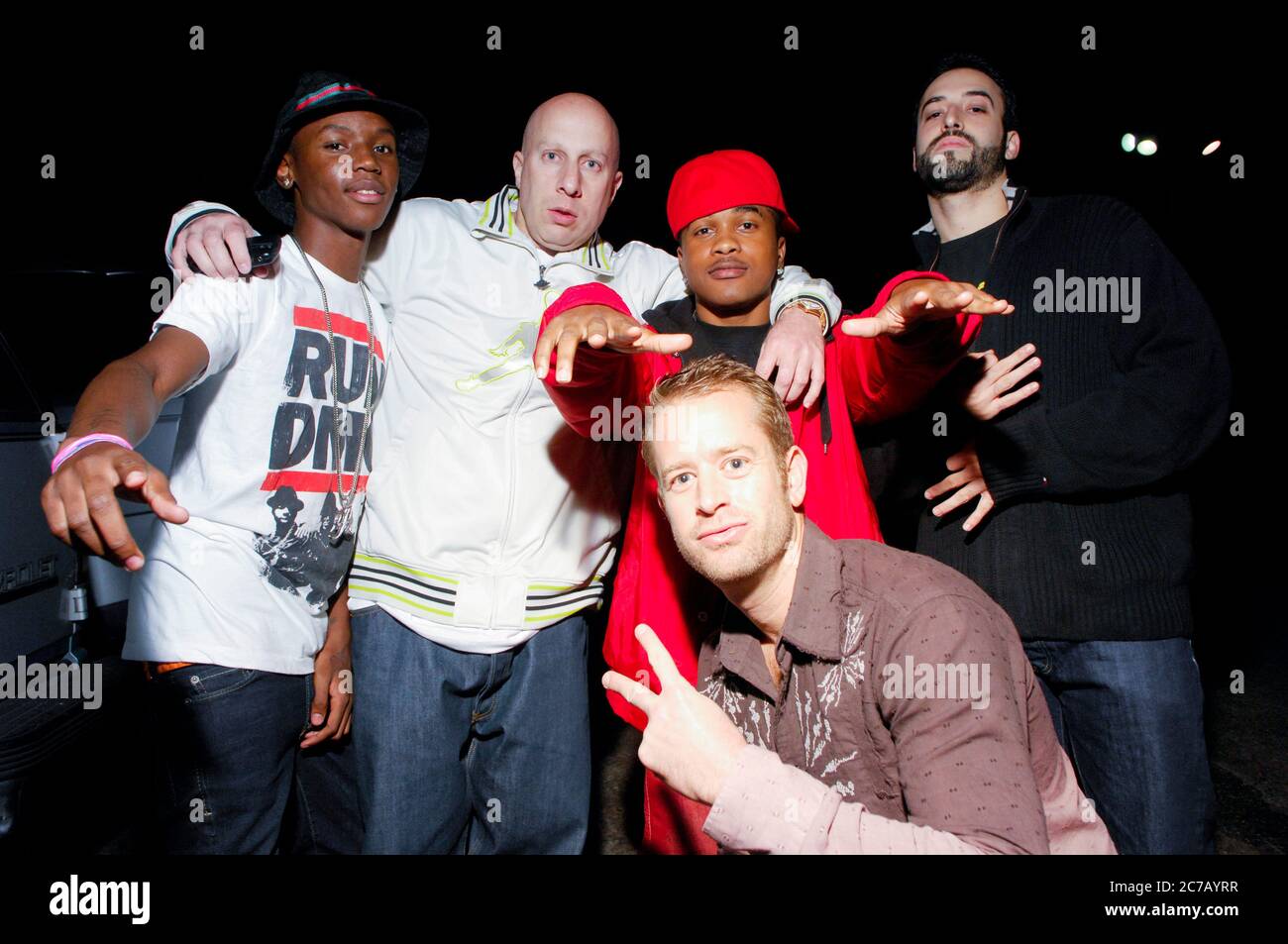 Manager Steve Lobel, Rapper Dijon Shariff Thames aka Mann, Jamie Adler ...