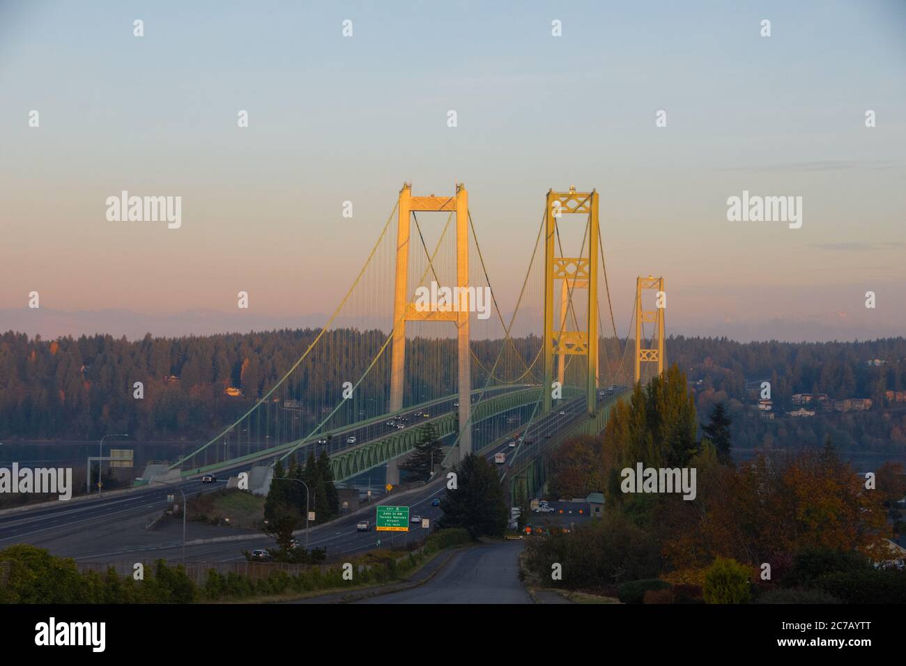 Tacoma narrows bridge hi-res stock photography and images - Alamy