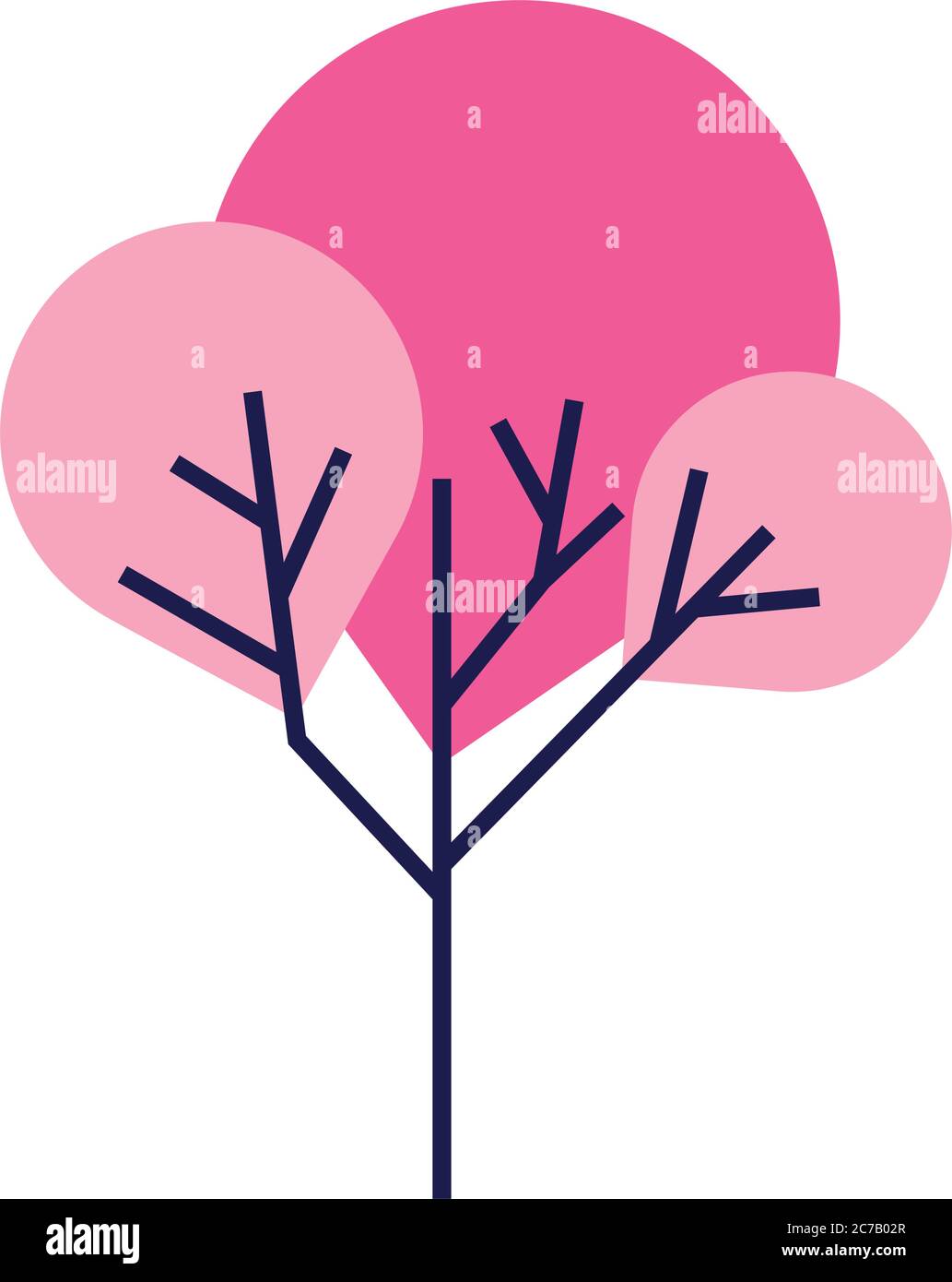 pink tree design, Nature plant summer season environment natural and ...