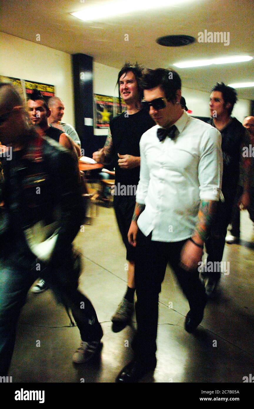 The Rev and Zacky Vengeance of Avenged Sevenfold backstage at the 2008 ...