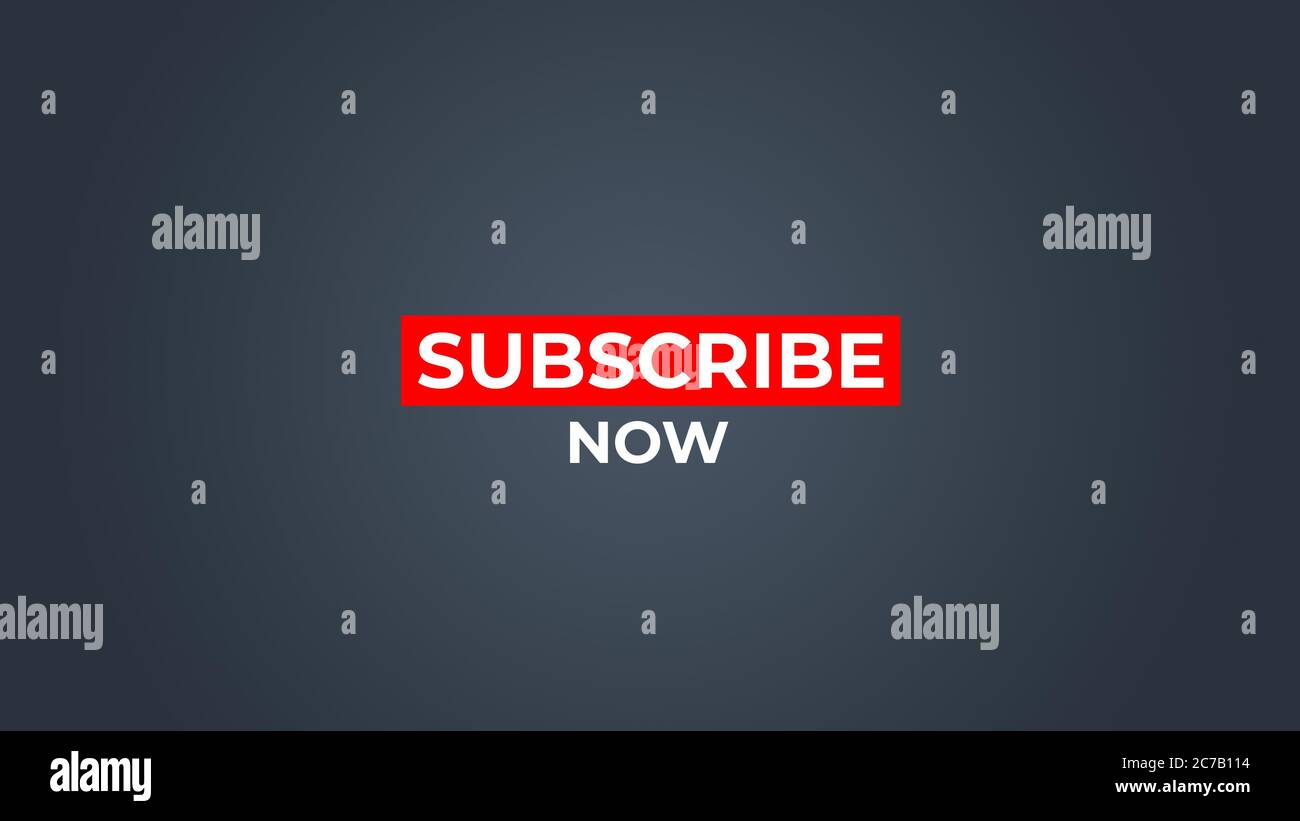 Subscribe now, Red button subscribe to channel, blog. Social media ...