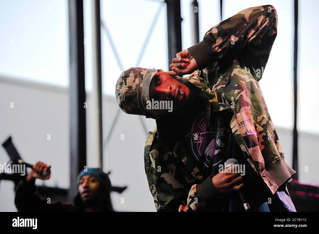 Rapper Del the Funky Homosapien performing at the 2008 San Diego Street ...