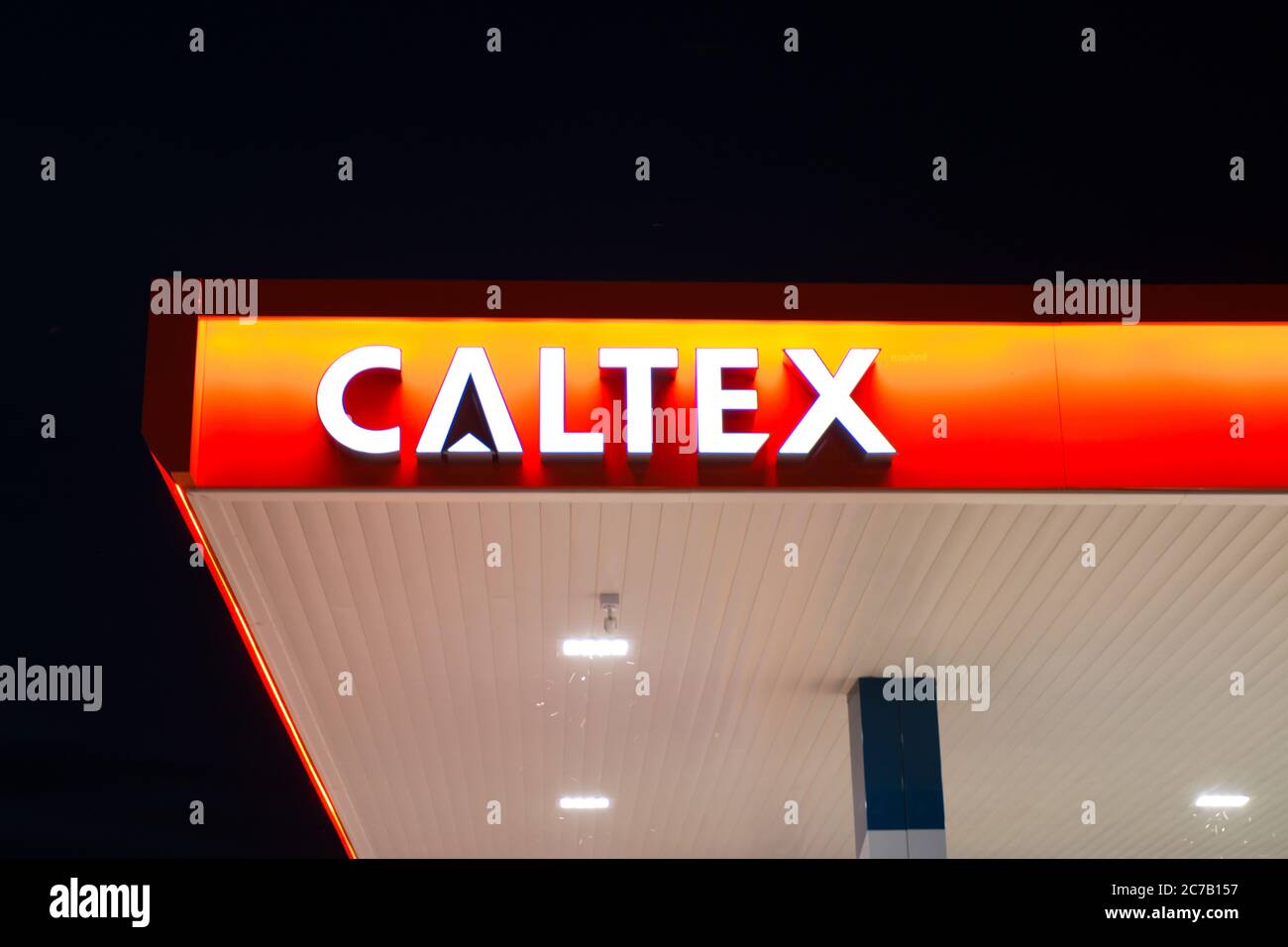 Caltex logo hi-res stock photography and images - Alamy