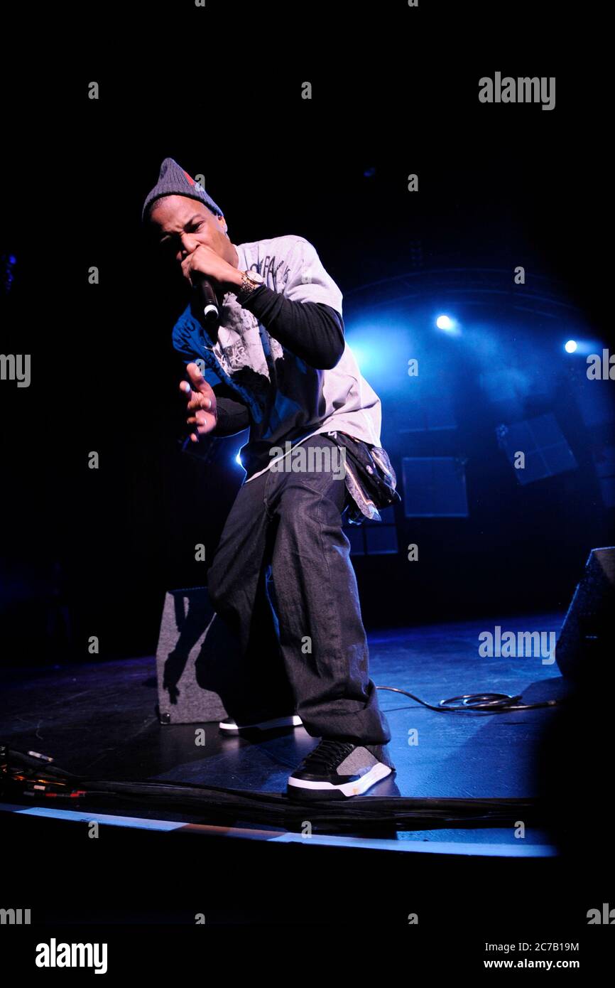 Actor/Rapper Clifford Harris Jr. aka T.I. performs at the 2008 Power ...