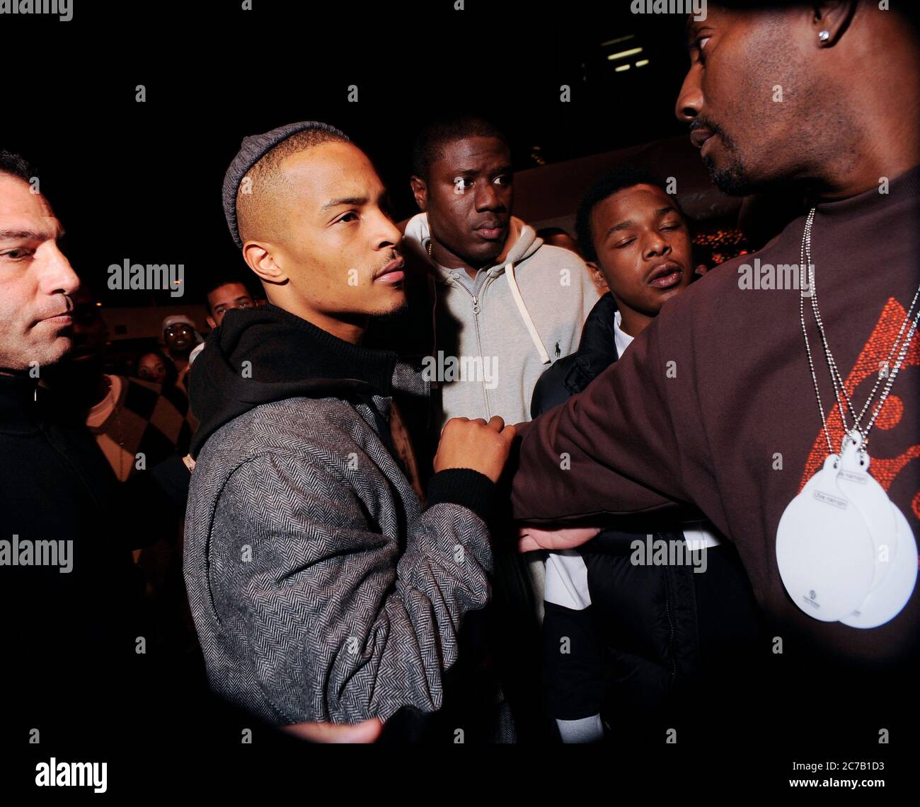 Actor/Rapper T.I. at the 2008 Power 106 Cali Christmas at the Gibson ...