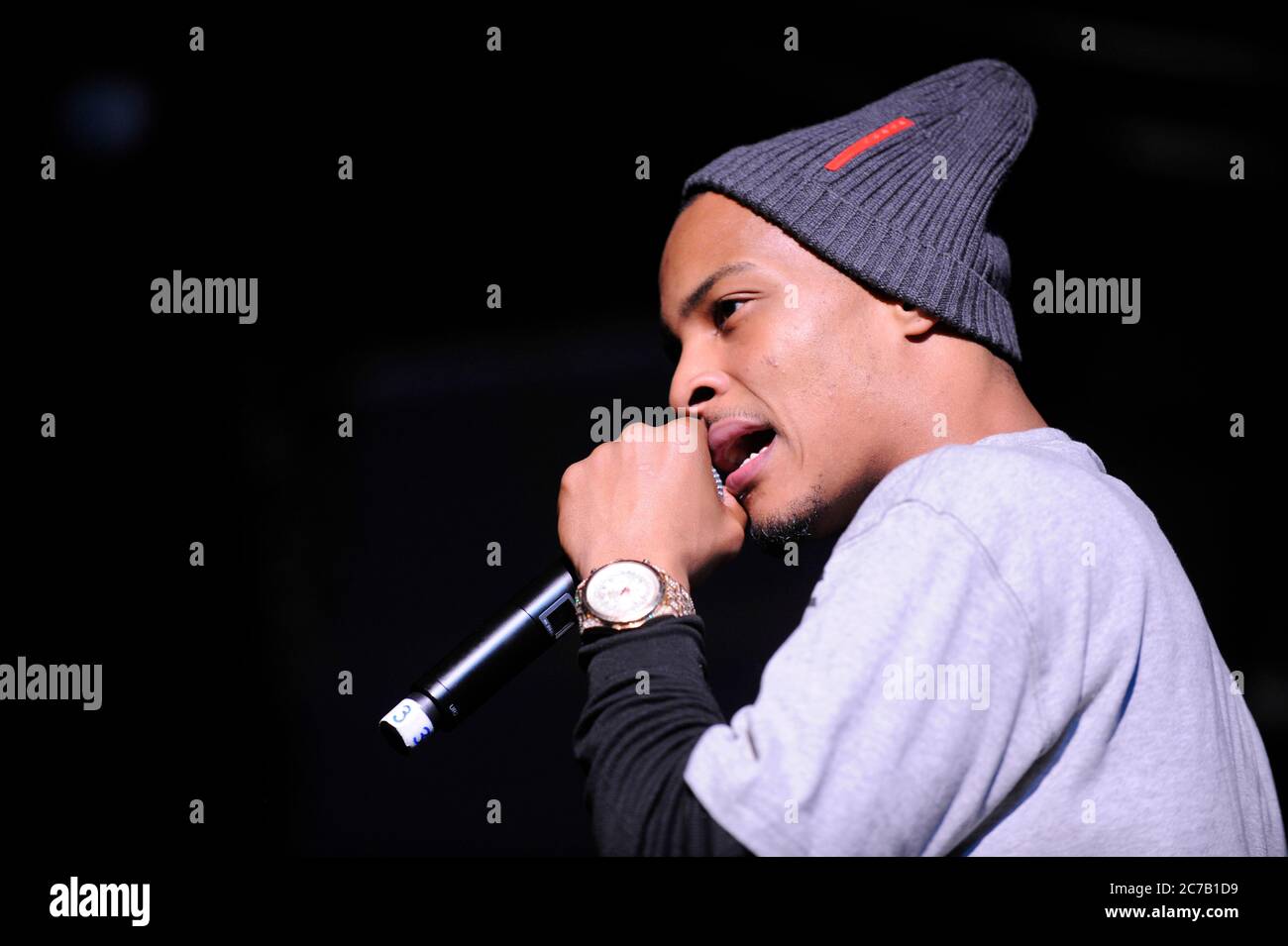 Actor/Rapper Clifford Harris Jr. aka T.I. performs at the 2008 Power ...