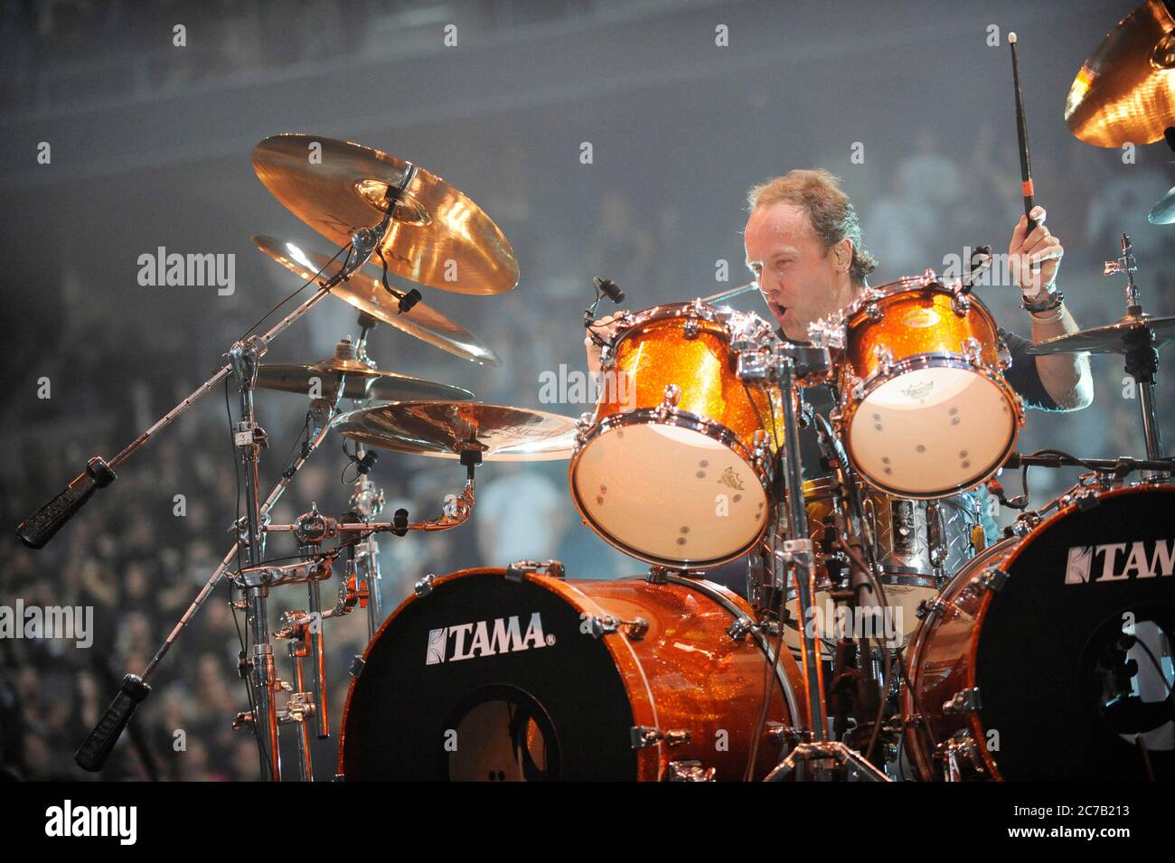 Metallica band lars hi-res stock photography and images - Alamy