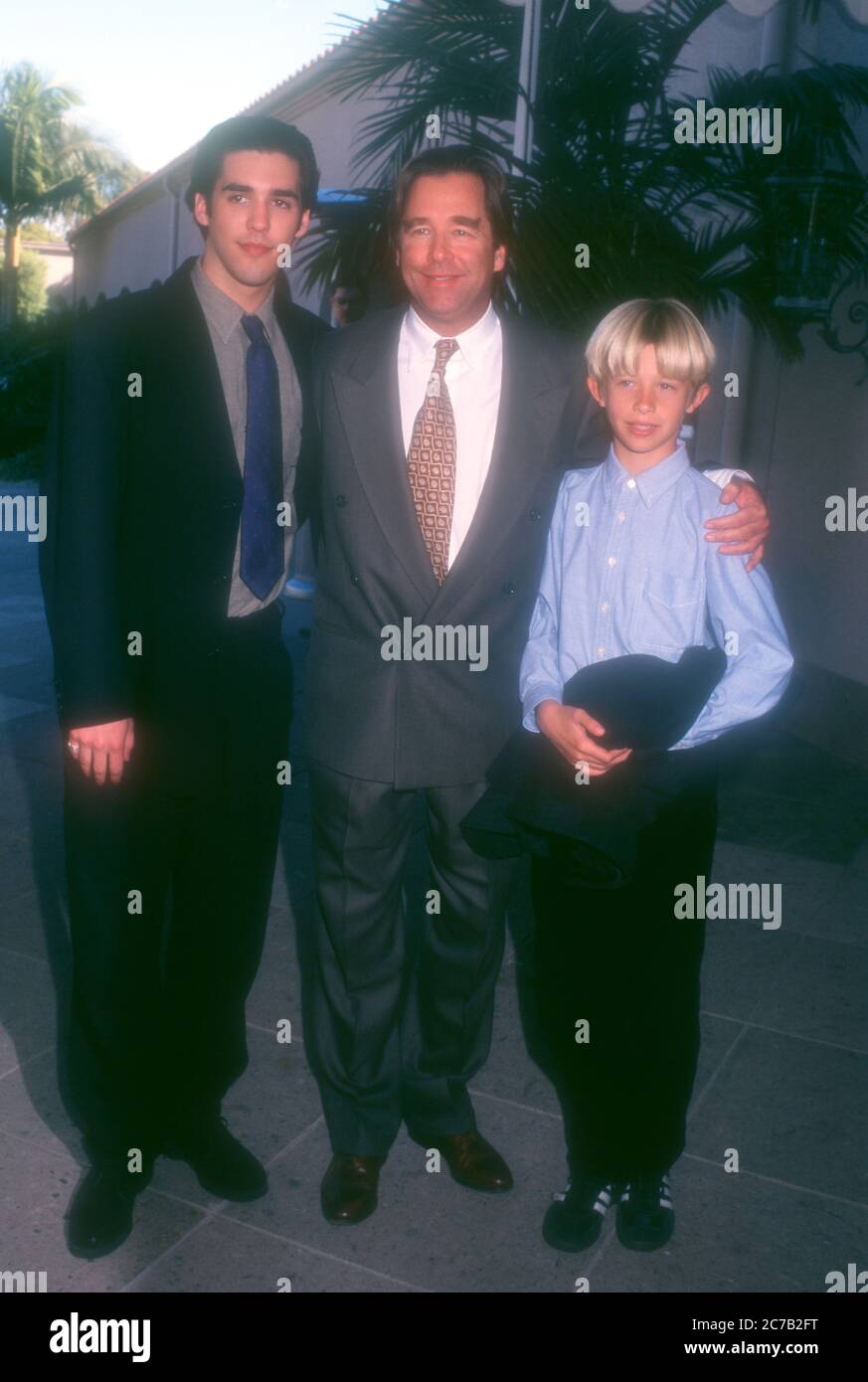 Pasadena, California, USA 12th January 1996 (L-R) Jordan Bridges, actor ...