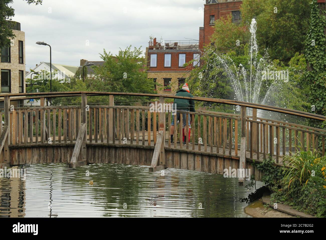 Clapton pond park hi-res stock photography and images - Alamy