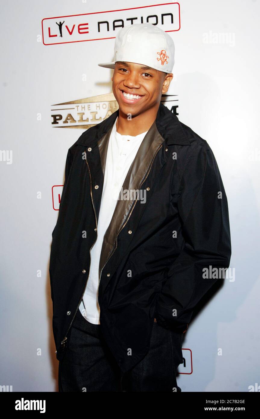 Actor/Singer Tristan Wilds aka Mack Wilds arrives at the Jay-Z show for ...