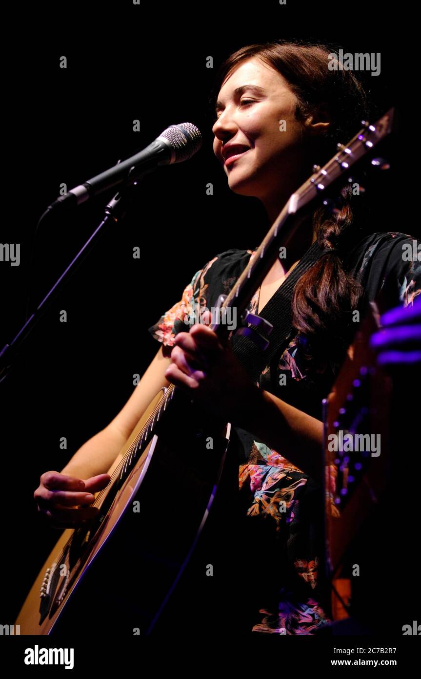 Singer Lisa Hannigan performs at the Greek Theatre on November 1, 2008 ...