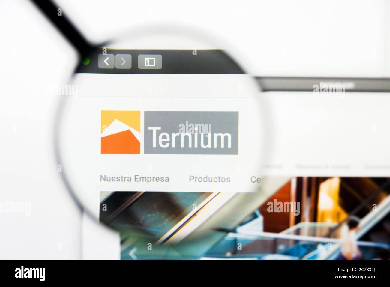 Ternium logo hi-res stock photography and images - Alamy