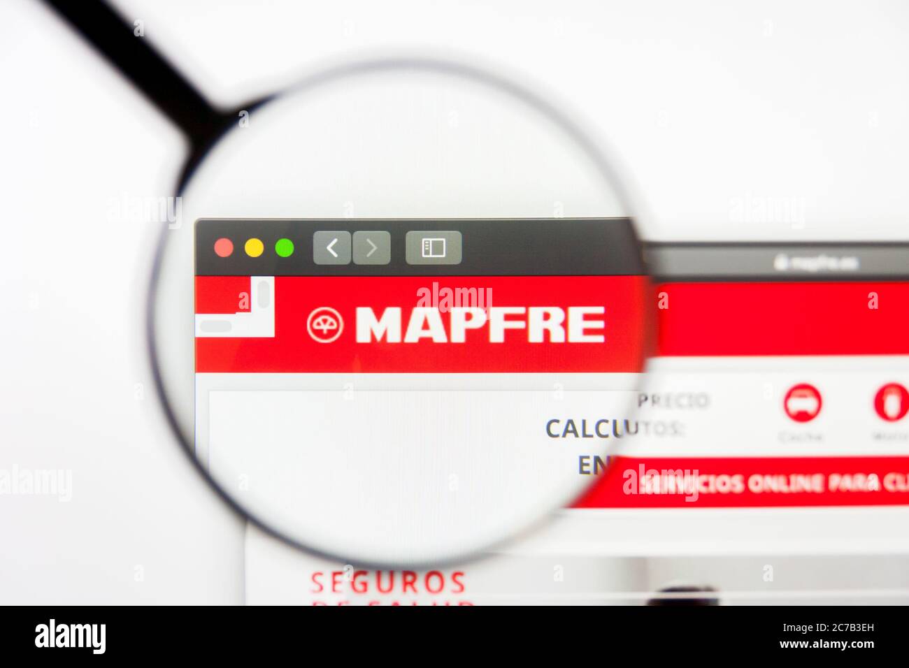 Mapfre logo hi-res stock photography and images - Alamy