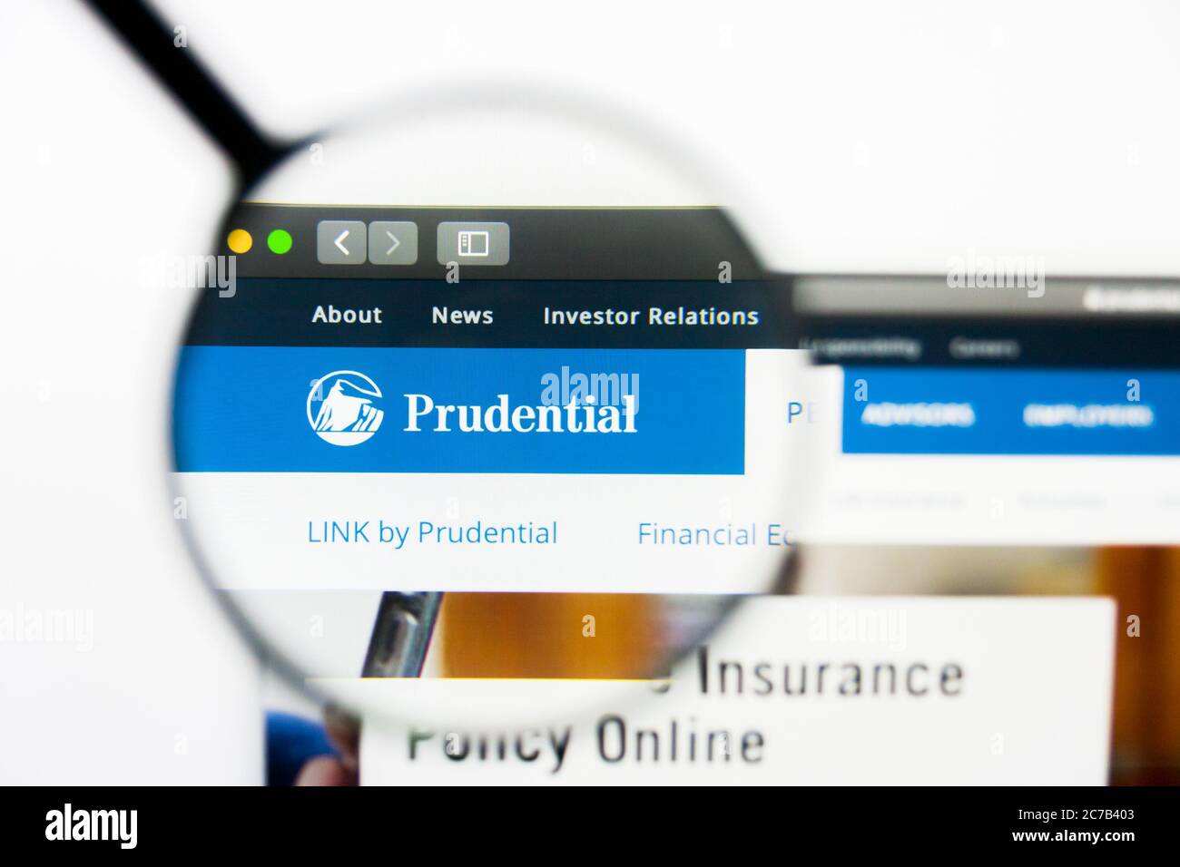 Prudential logo hi-res stock photography and images - Alamy