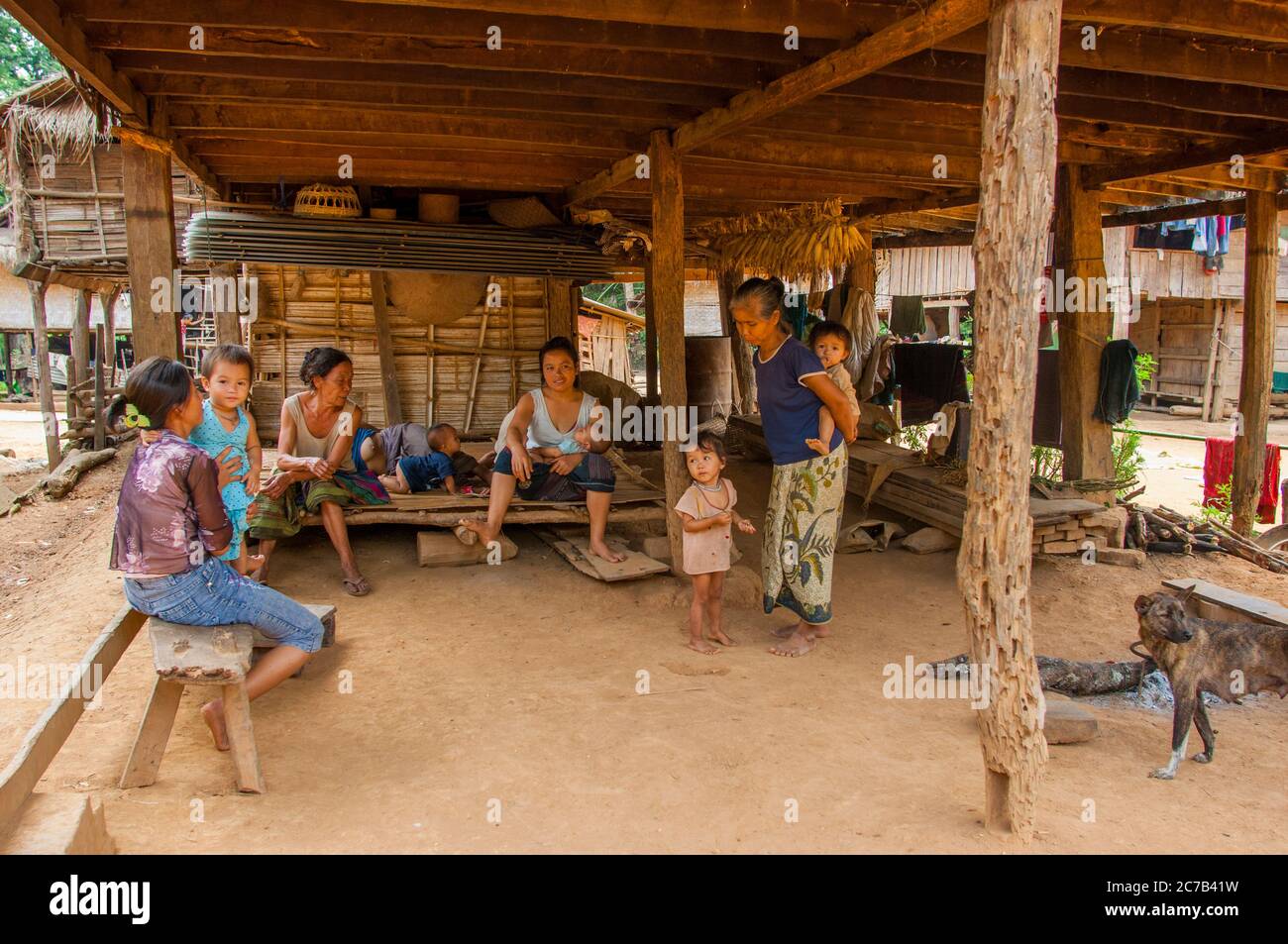 Kham mu village hi-res stock photography and images - Alamy