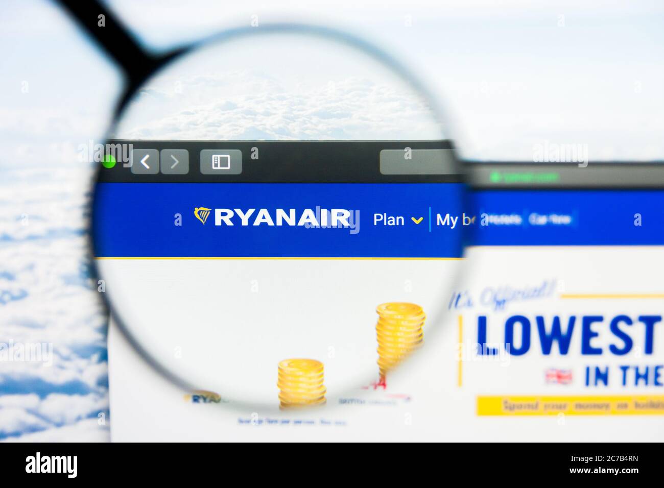 Los Angeles, California, USA - 21 March 2019: Illustrative Editorial of ...