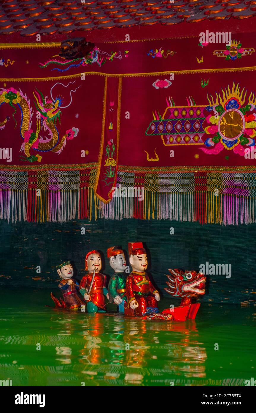 Thang long water puppets hi-res stock photography and images - Alamy