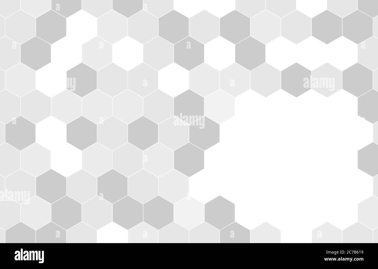 Hexagonal honeycomb shapes Stock Vector Images - Alamy