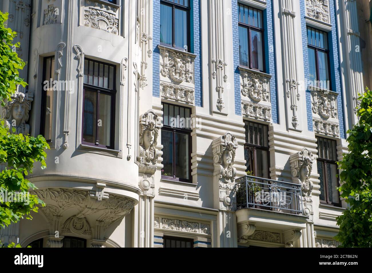 The classic blue brick Art Nouveau building at 10b Elizabeth street ...