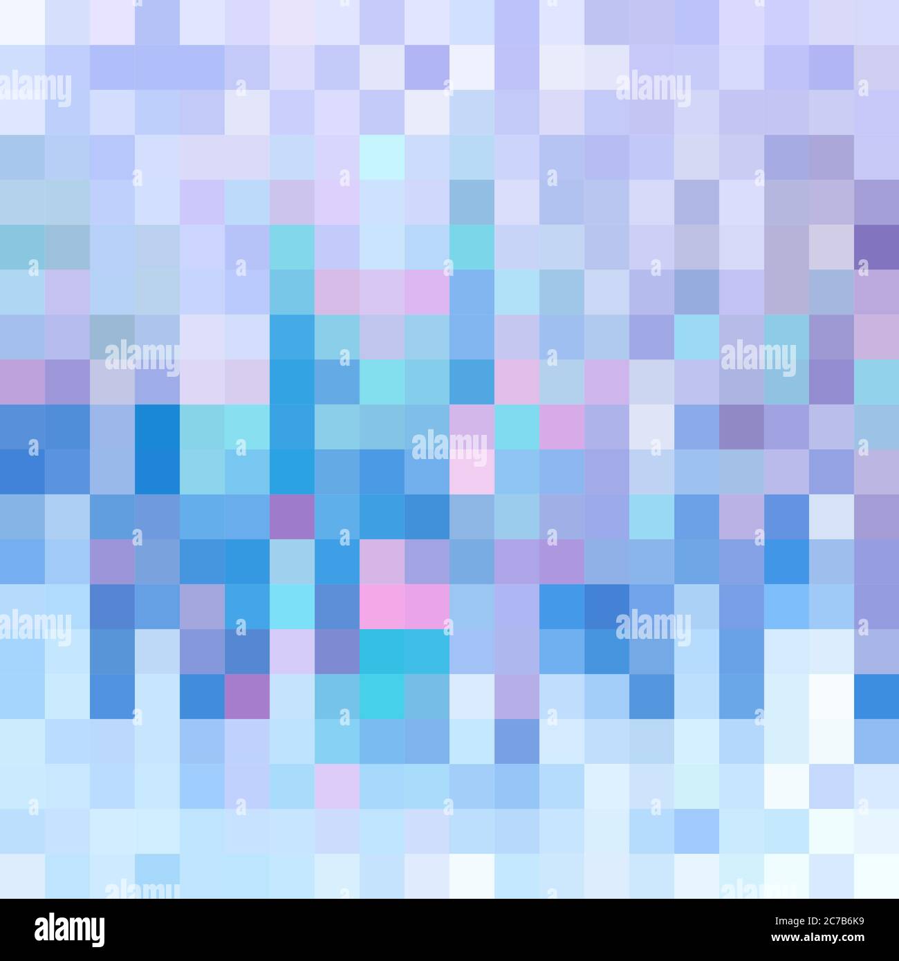 Multi color abstract background with squares pixel mosaic vector ...