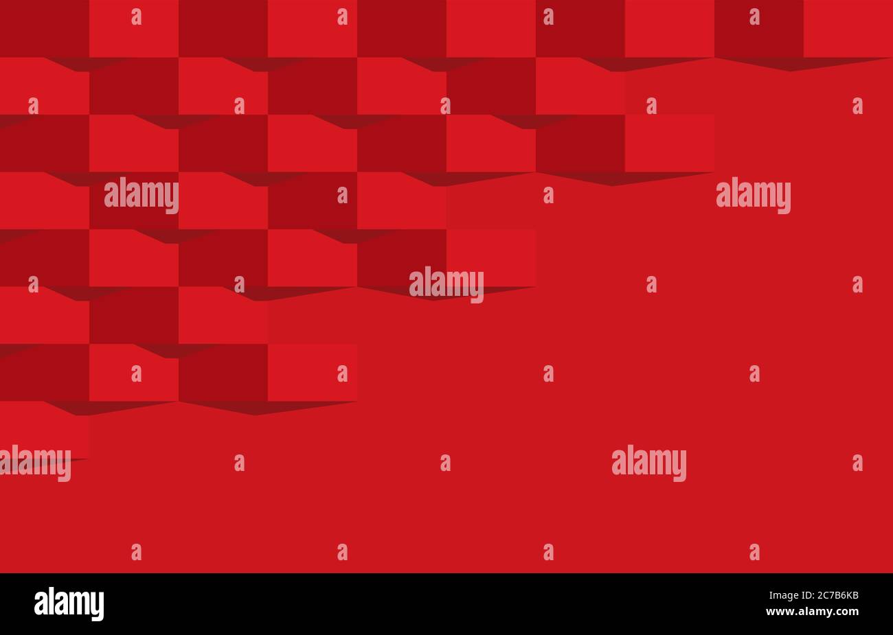 red abstract square geometric texture background vector Stock Vector ...