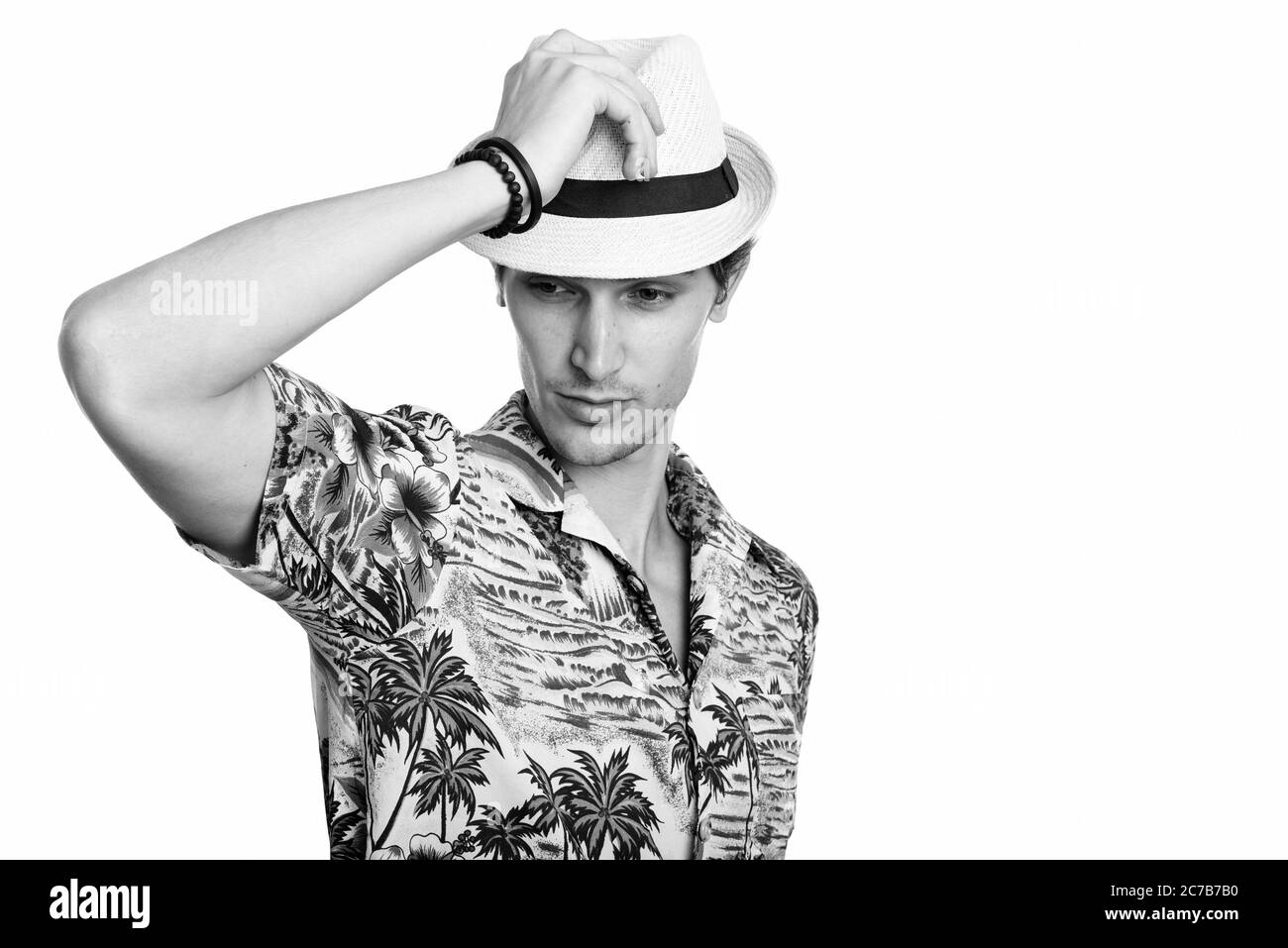 Hat down Black and White Stock Photos & Images - Alamy