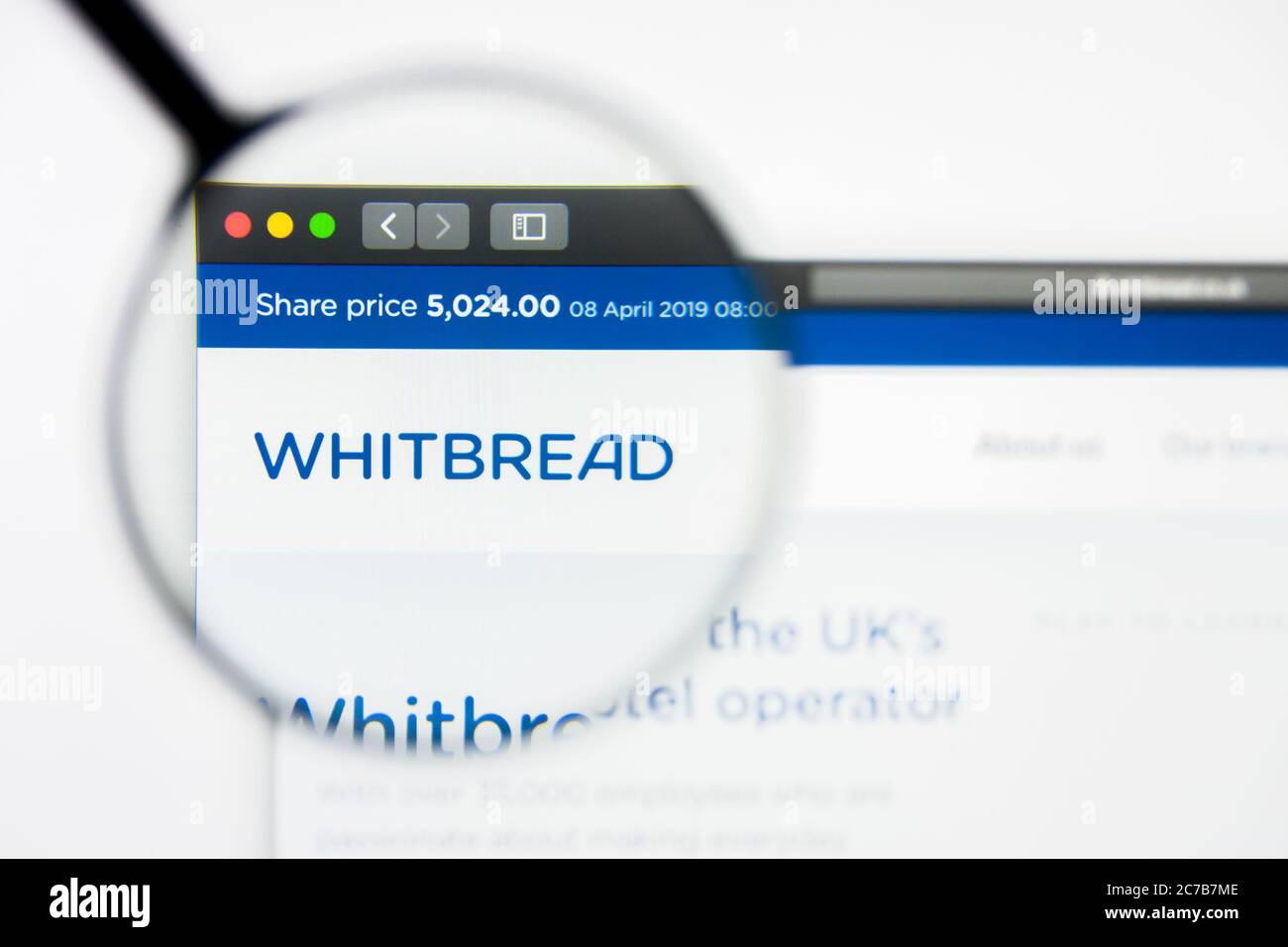 Los Angeles, California, USA - 8 April 2019: Illustrative Editorial of ...