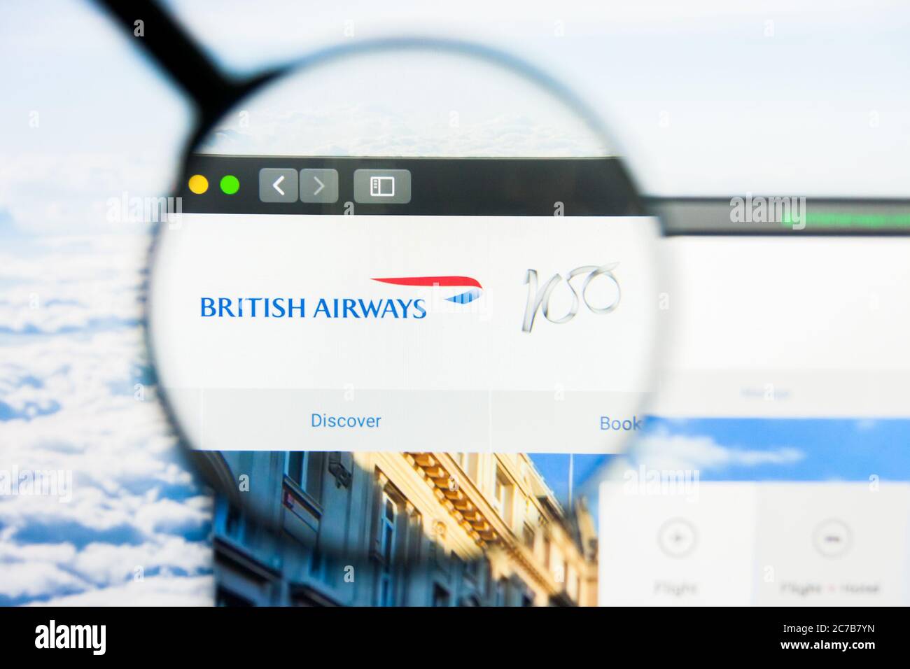British airways logo hi-res stock photography and images - Alamy